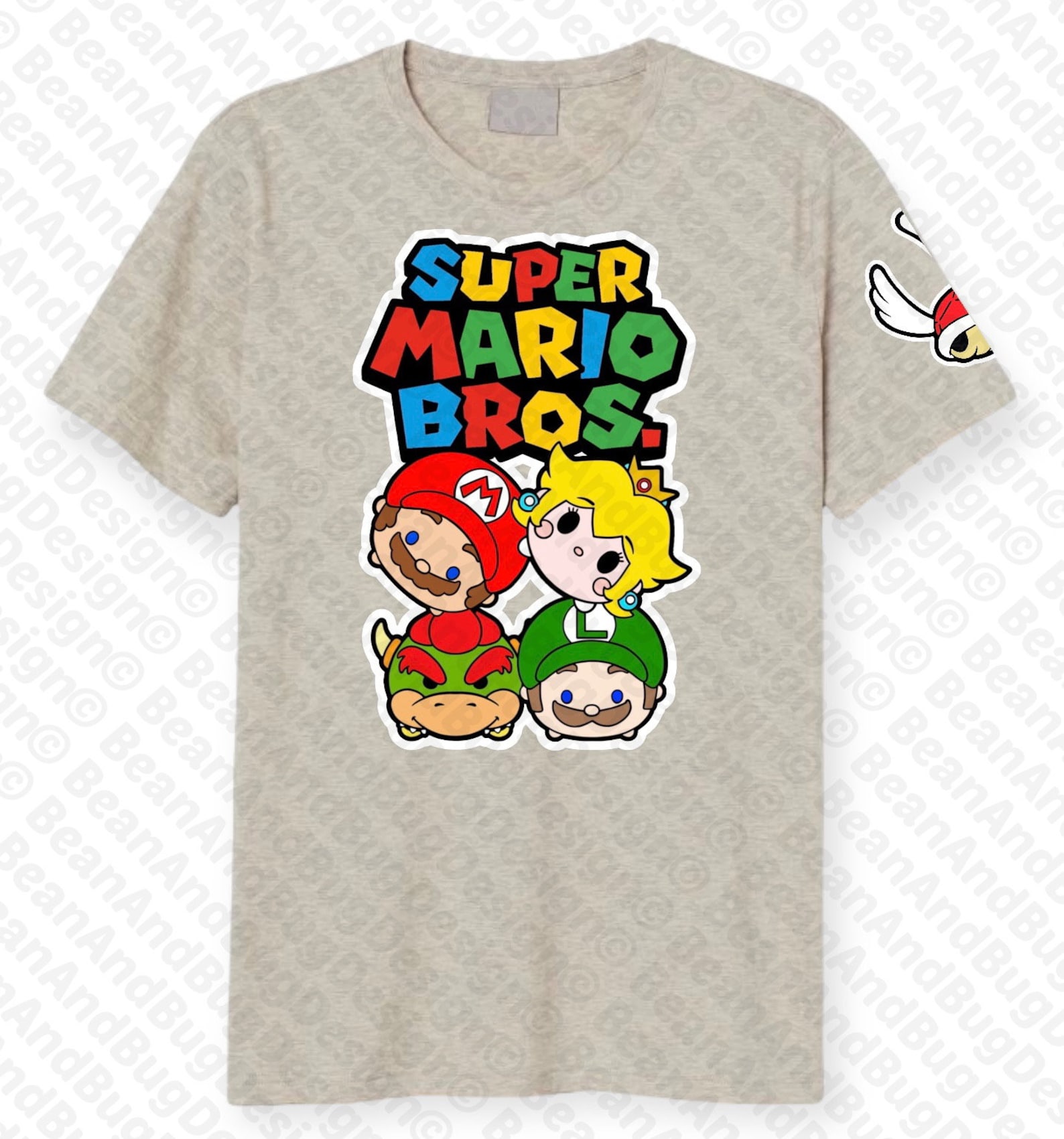 Fanart Super Mario Bros Tsum Tsum Cricut-ready JPG/PNG/SVG Digital ...