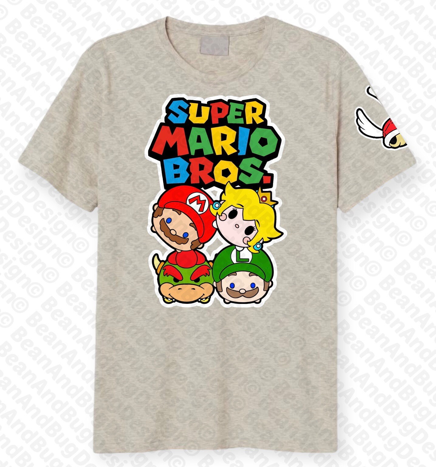 Fanart Super Mario Bros Tsum Tsum Cricut-ready JPG/PNG/SVG Digital ...