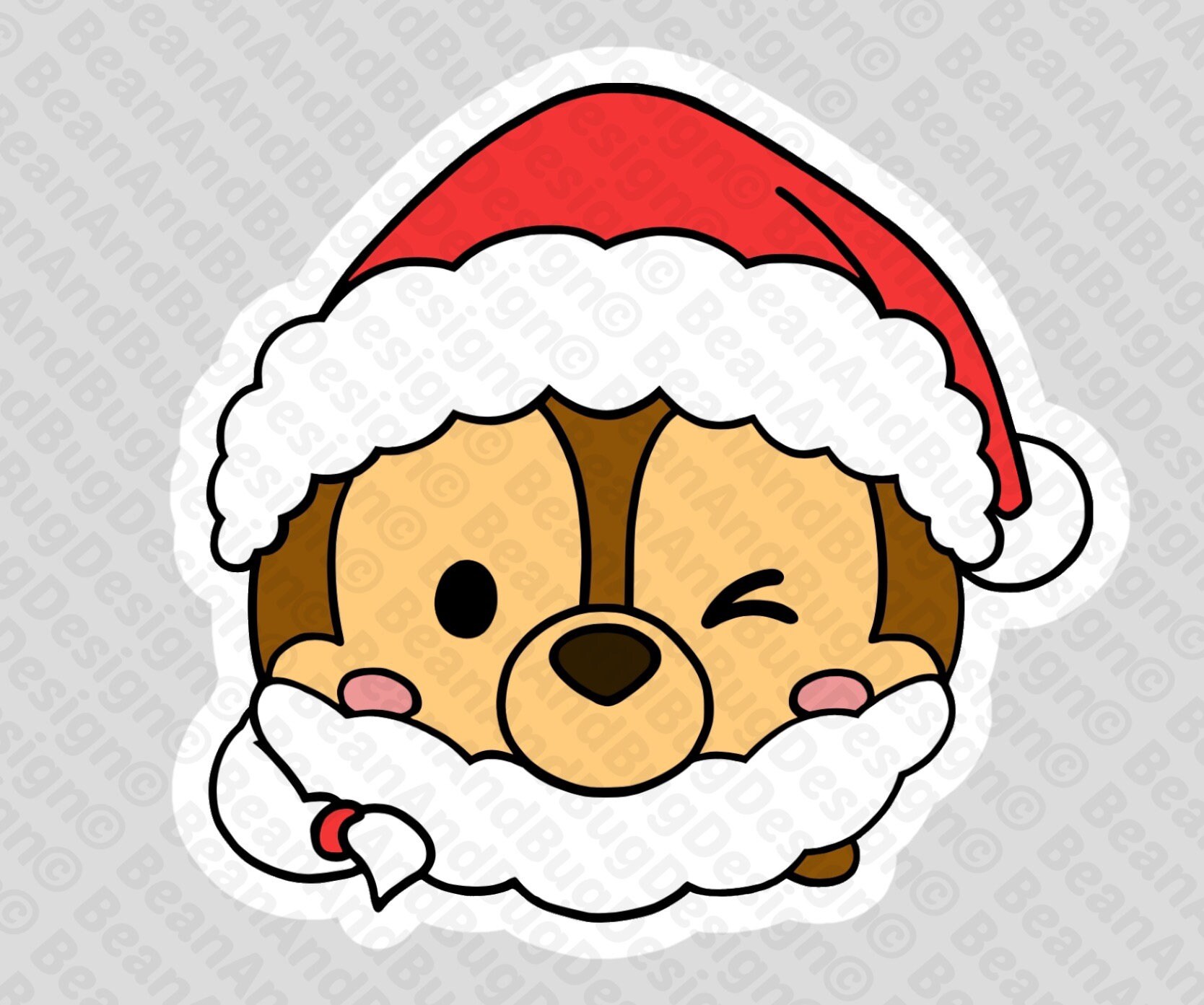 Fanart Christmas Mickey and Friends Tsum Tsum Pack Cricut-ready JPG/PNG ...