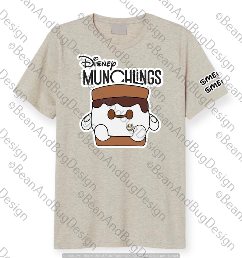 Fanart Baymax S'more Munchling Cricut-ready PNG/SVG - Etsy