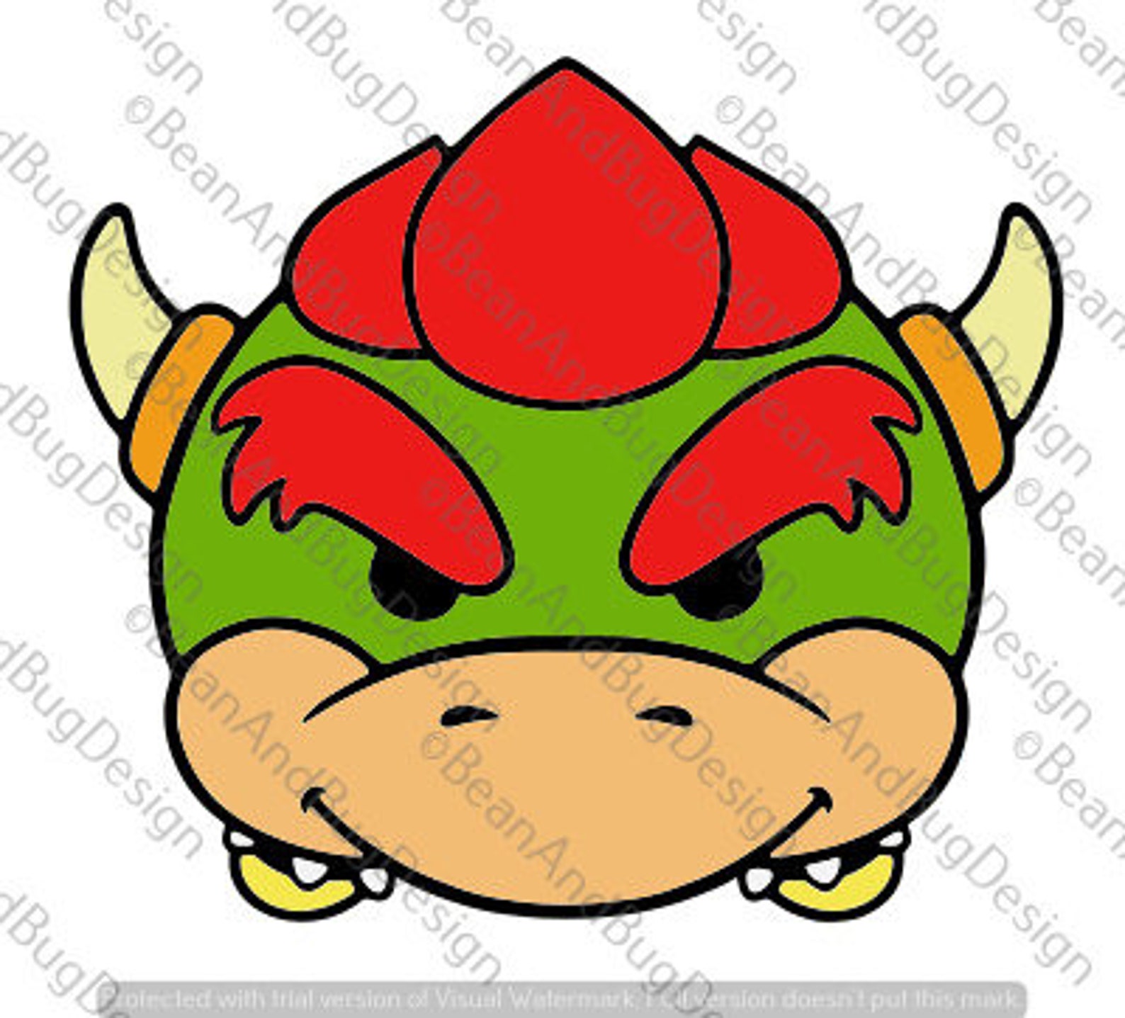 Fanart Super Mario Bros Tsum Tsum Cricut-Ready JPG/PNG/SVG - Etsy.de