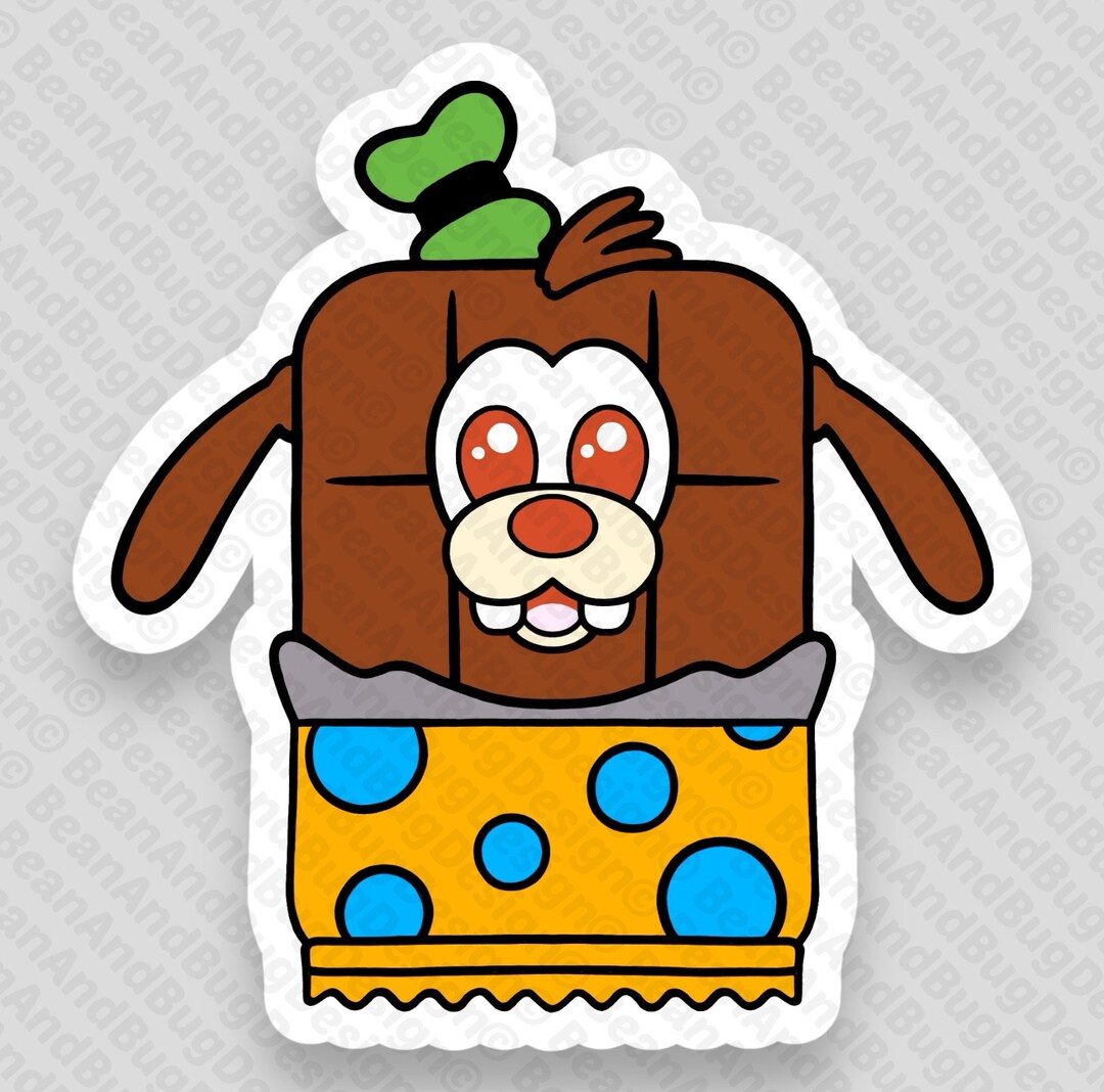 Fanart Goofy Chocolate Brownie Bar Munchling Cricut-ready JPG/PNG/SVG ...