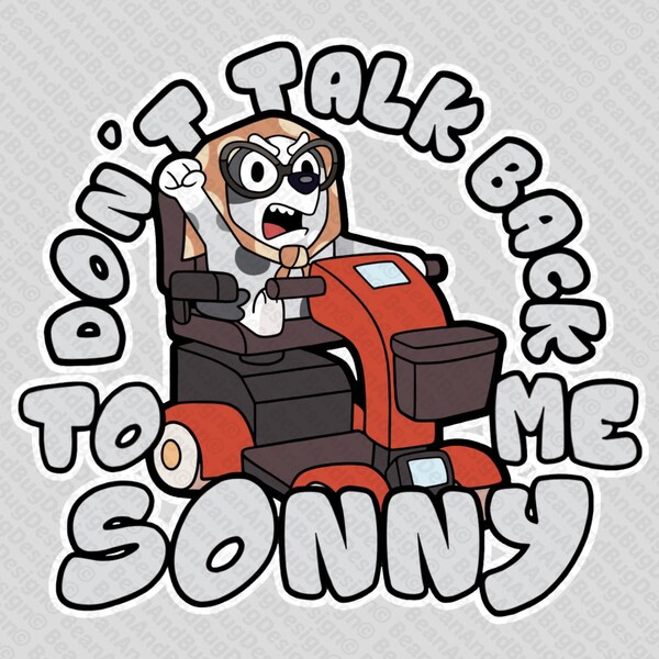 Grumpy Granny Bluey - Etsy