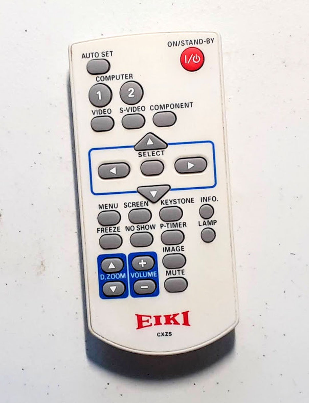 EIKI CXZS Replace Remote for EIKI Projector Lc-xbl25 Lc-xbl21 Lc-xbl26 ...