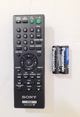 Sony RMT-D197A DVD Player Remote Control for Models: DVP-SR210 Dvp ...