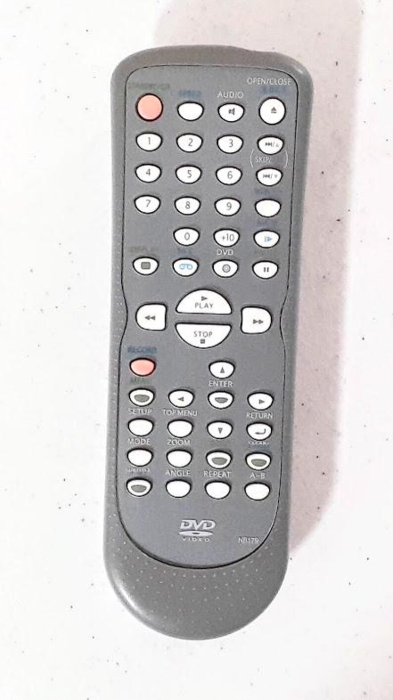 Magnavox NB179 NB179UD DVD/VCR Combo Remote Control for Models: MWD ...