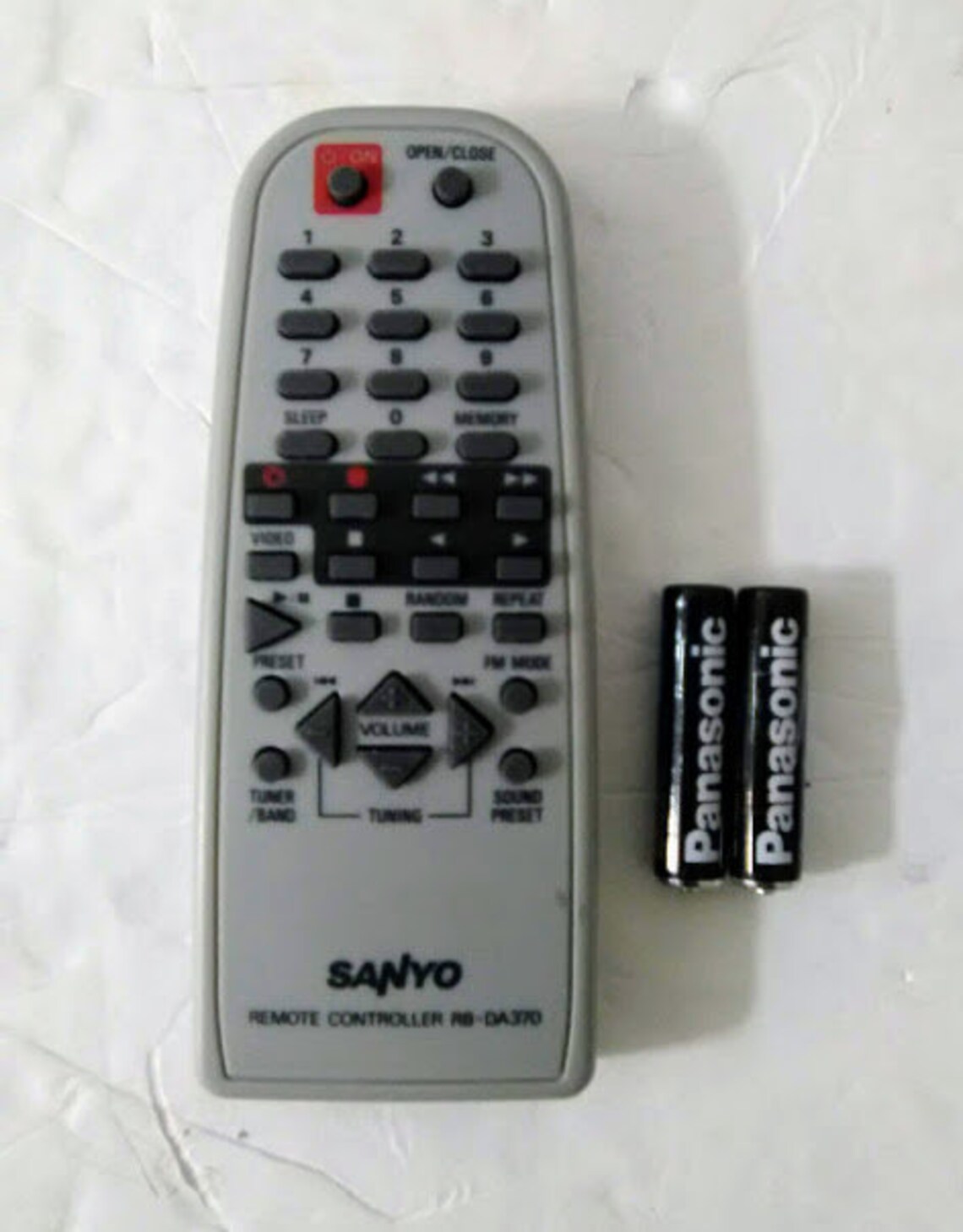 Sanyo RB-DA370 Remote Control for Sanyo DC-DA370 Micro - Etsy
