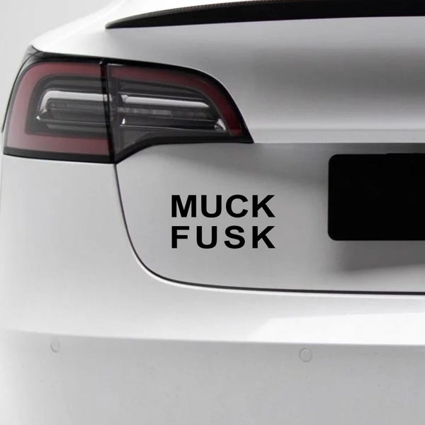 Anti elon musk sticker - Etsy France