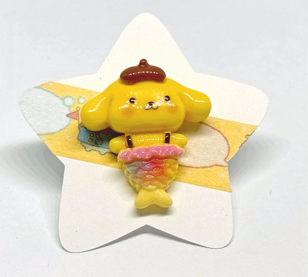 Mermaid Costumes Pompompurin Acrylic Pin - Etsy