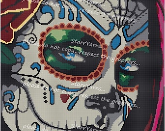 Crochet Skull Pattern - Etsy