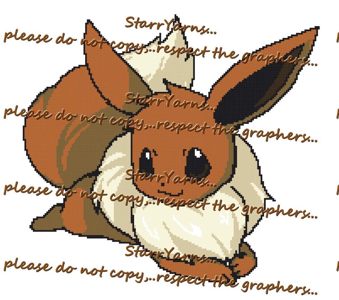 Adorable Creature Crochet Graph Pattern - Etsy