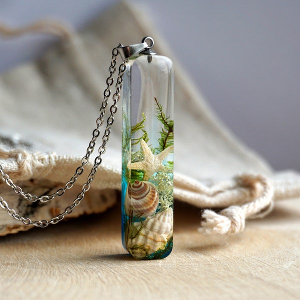 Sea Life Necklace - Etsy