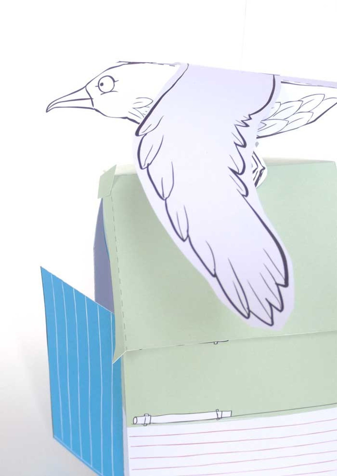 BEACH Hut Scene Pack Digital Download, Children's Paper Craft ...