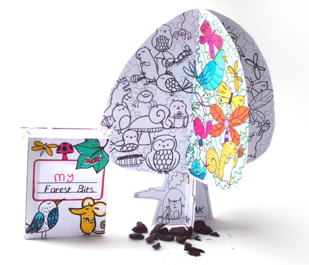 FOREST Activity Digital Download , Template Download, Activity Sheets ...