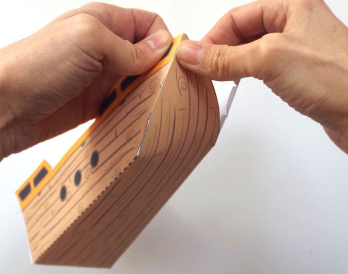 PIRATE Ship and Characters Digital Download, Children's Paper Craft ...