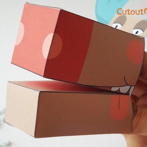 Rudolf, Download, Print and Make Your Own Finger Puppet - Etsy