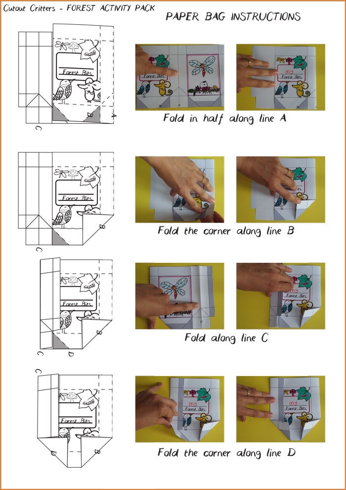 FOREST Activity Digital Download , Template Download, Activity Sheets ...