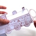 Train Pack Digital Download, Children's Paper Craft , Template Download ...