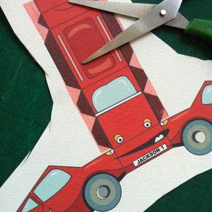 Racing CAR, Cutout Critters Template for a Make Your Own Racing Car ...