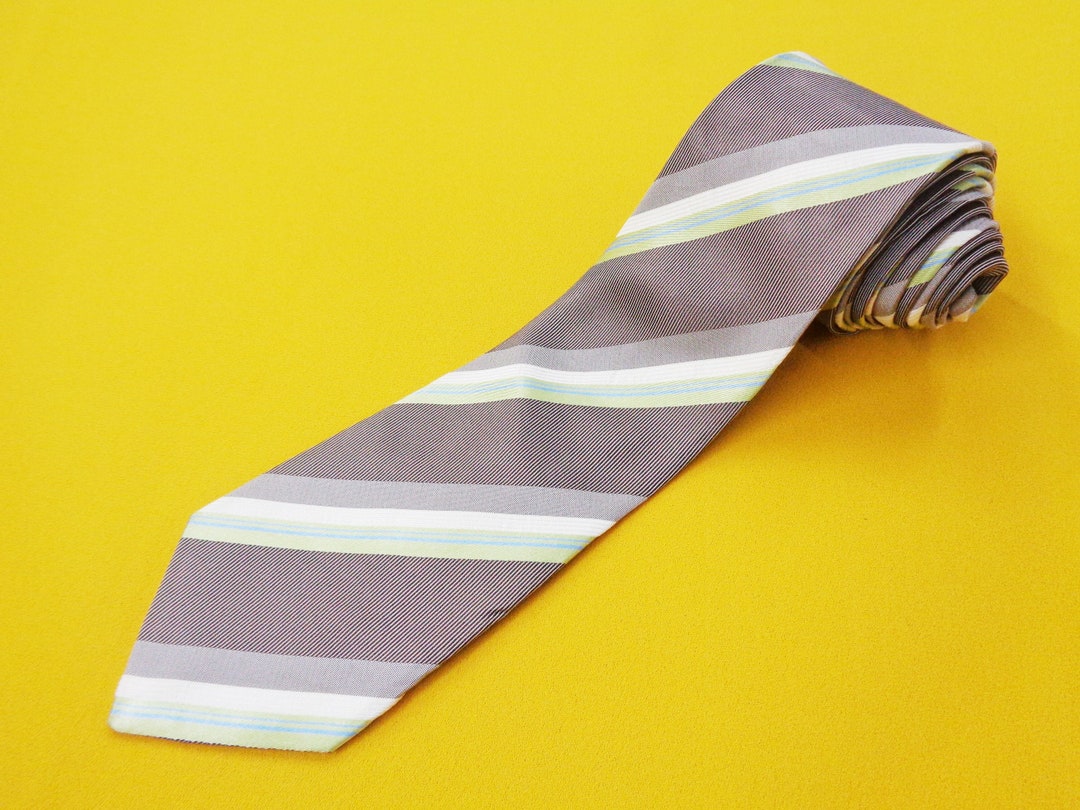 Hugo Boss Tie Vintage Hugo Boss Silk Necktie Vintage Hugo Boss Made in ...