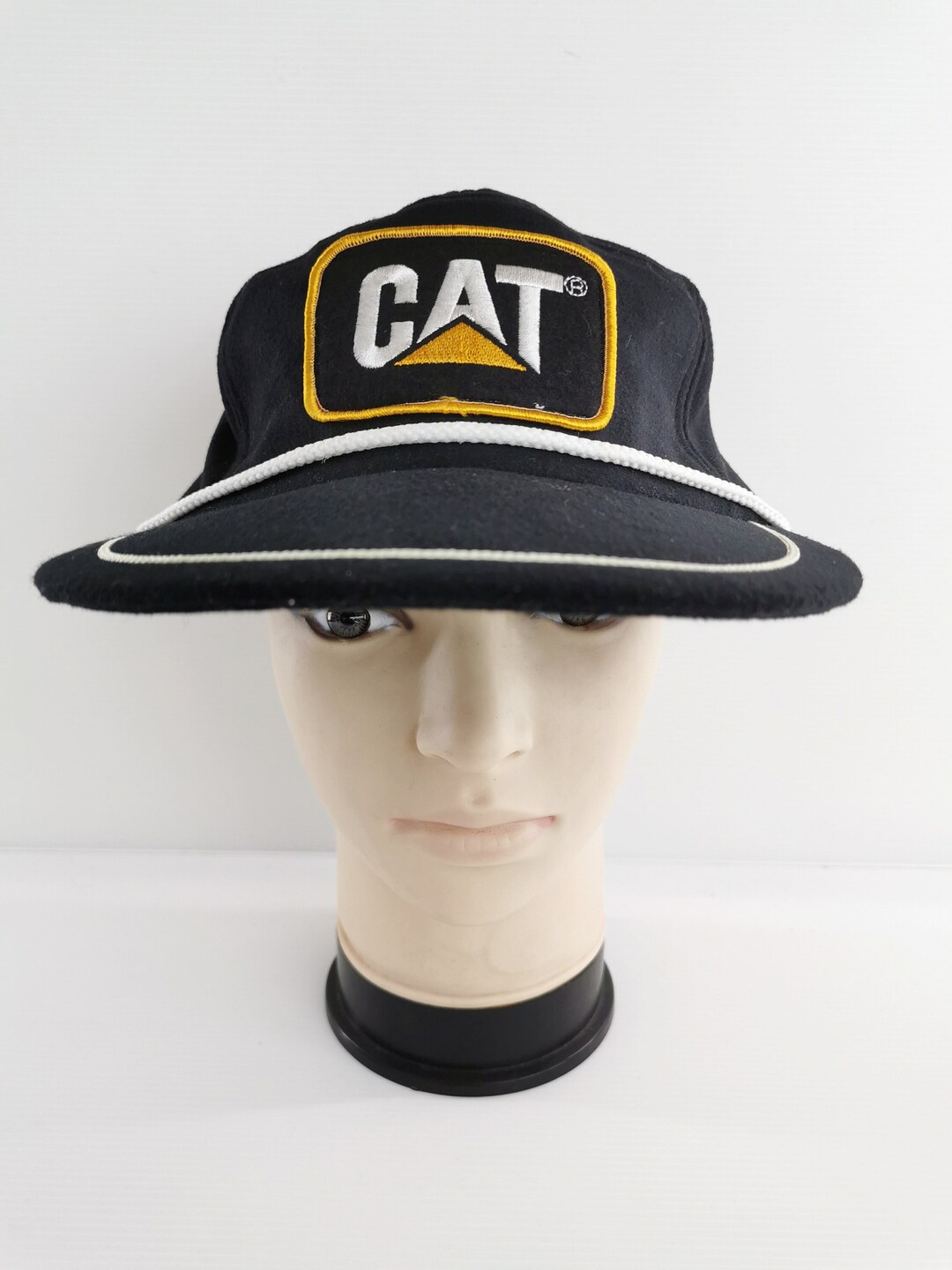 Caterpillar Cap Vintage 90's Caterpillar Logo Cap Made in - Etsy