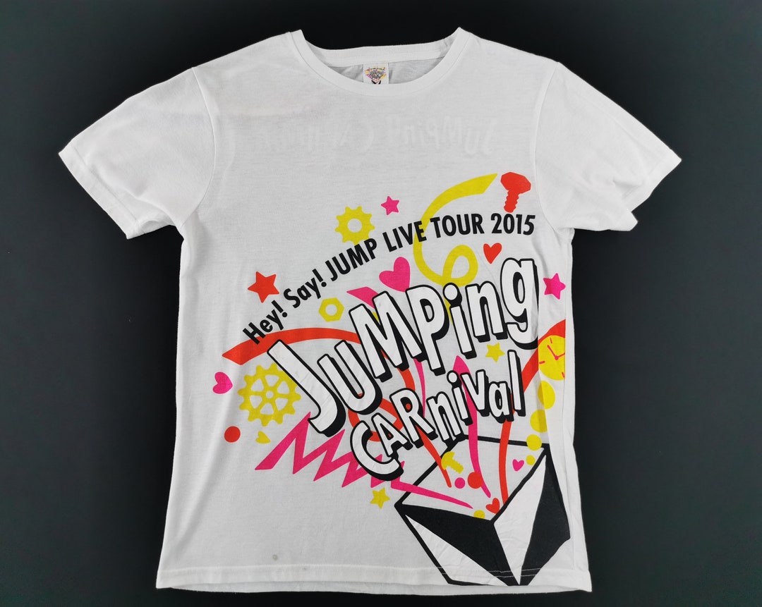 Hey Say JUMP Shirt Jump T Shirt Hey Say JUMP Live Tour Tee T Shirt Size ...