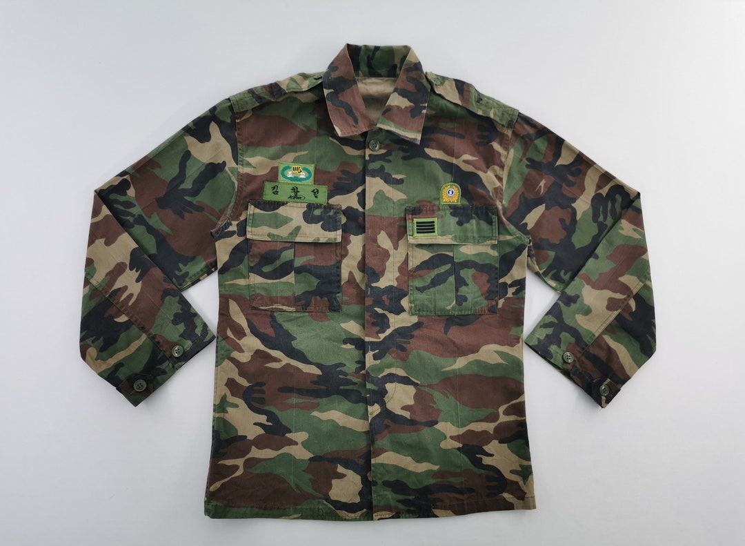 Army Jacket Vintage Army Uniform Vintage Army Camo Uniform Army Jacket ...