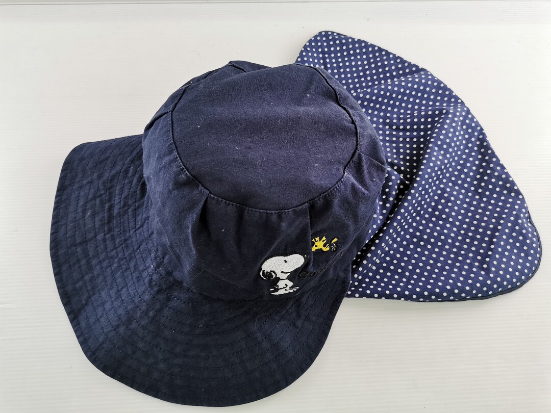 Snoopy Cap Vintage Snoopy Back Flap Cover Cap Vintage Snoopy Logo Cap ...