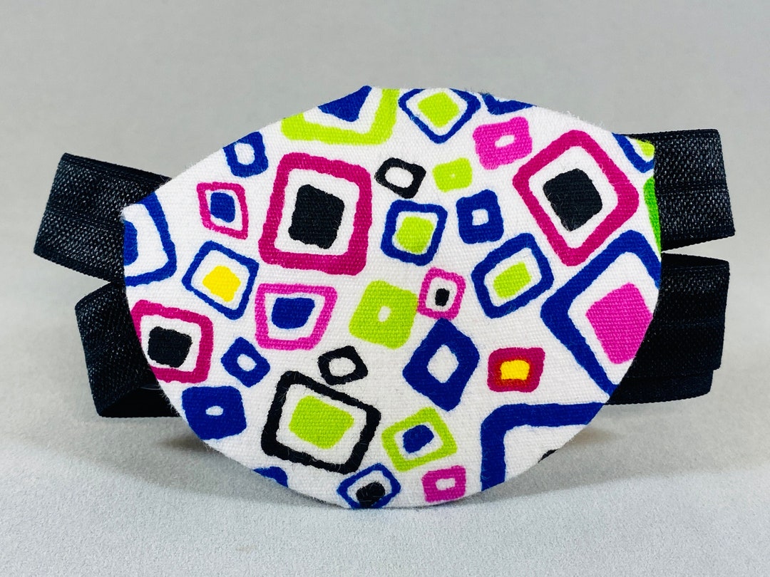 Colorful Square's Adult Fabric Eyepatch, Vision Accessory, Cataract Aid ...
