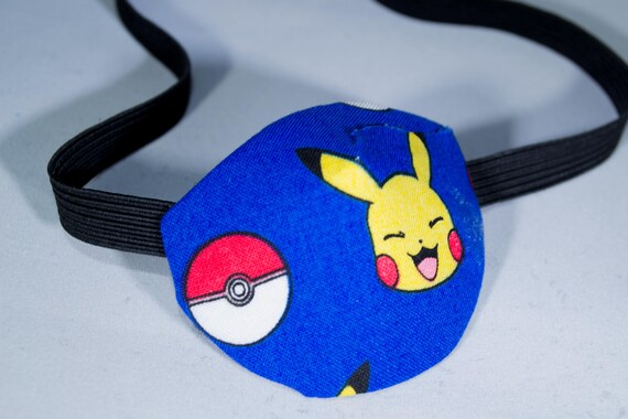 Pokemon Fabric Adult Eyepatch Handmand Pokemon Gifts Vision | Etsy