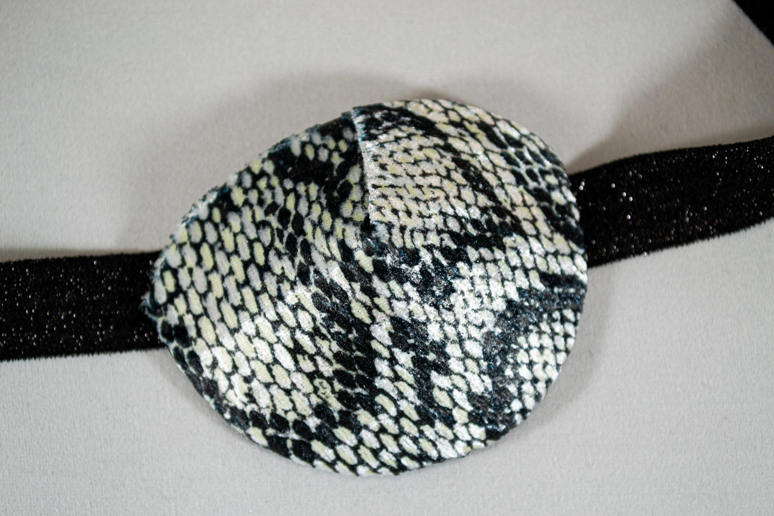 Snake Skin Adult Eyepatch, Handmade Fabric Medical Patch, Vision ...