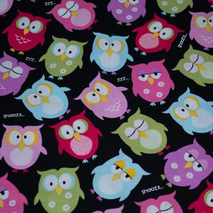 Owl Fabric Handmade Adult Eyepatch, Unisex Adult Eyepatch, Pirate Patch ...