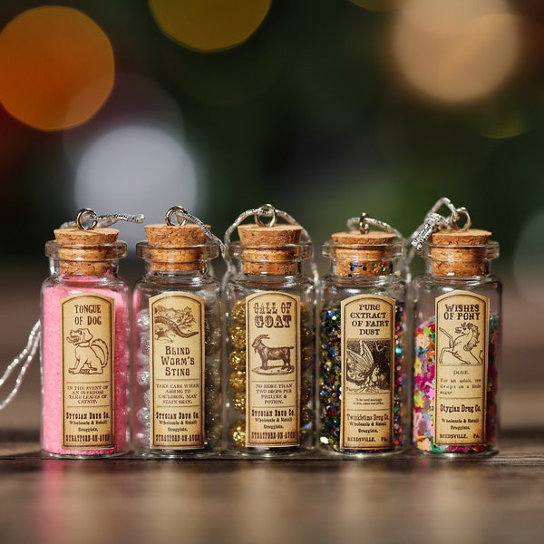 Mini Potion Bottles - Etsy