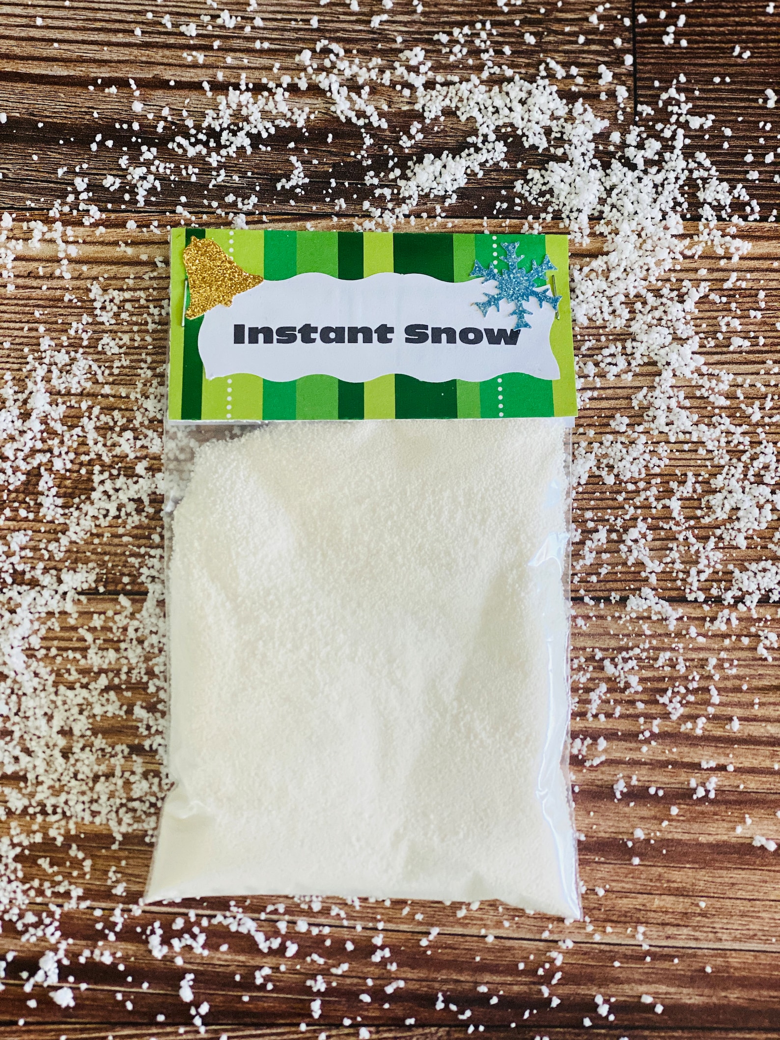 Sno Wonder Fake Snow, Just Add Water, Non Toxic, Instant Snow, Slime ...
