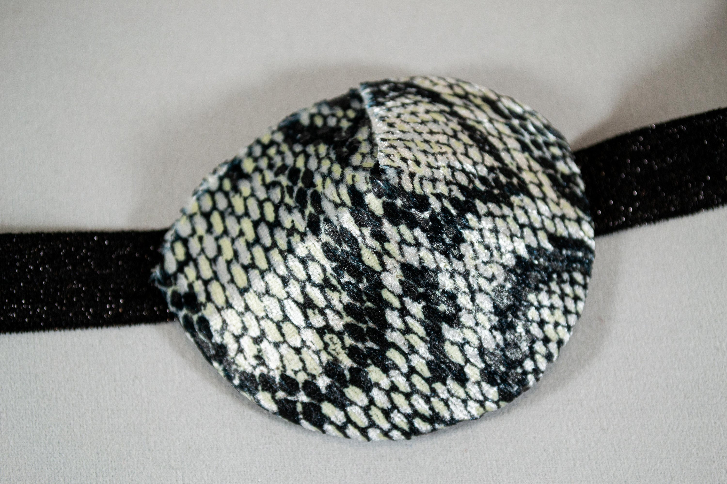 Snake Skin Adult Eyepatch, Handmade Fabric Medical Patch, Vision ...