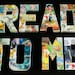 Custom Read Letters Children's Book Decoupage Handmade - Etsy