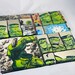 Hulk Boom Decorative Tile Coasters Set, Resin Covered, Comic Art, Wall ...