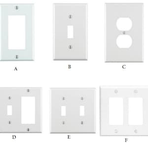 Book Page Wall Light Switch Plate, Light Switch Cover, Home Decor ...