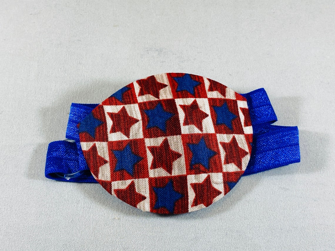 Stars Fabric Handmade Adult Unisex Eyepatch, Holiday Spirt, 4th of July ...