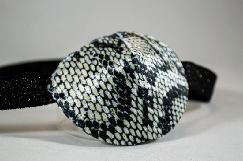 Snake Skin Adult Eyepatch, Handmade Fabric Medical Patch, Vision ...