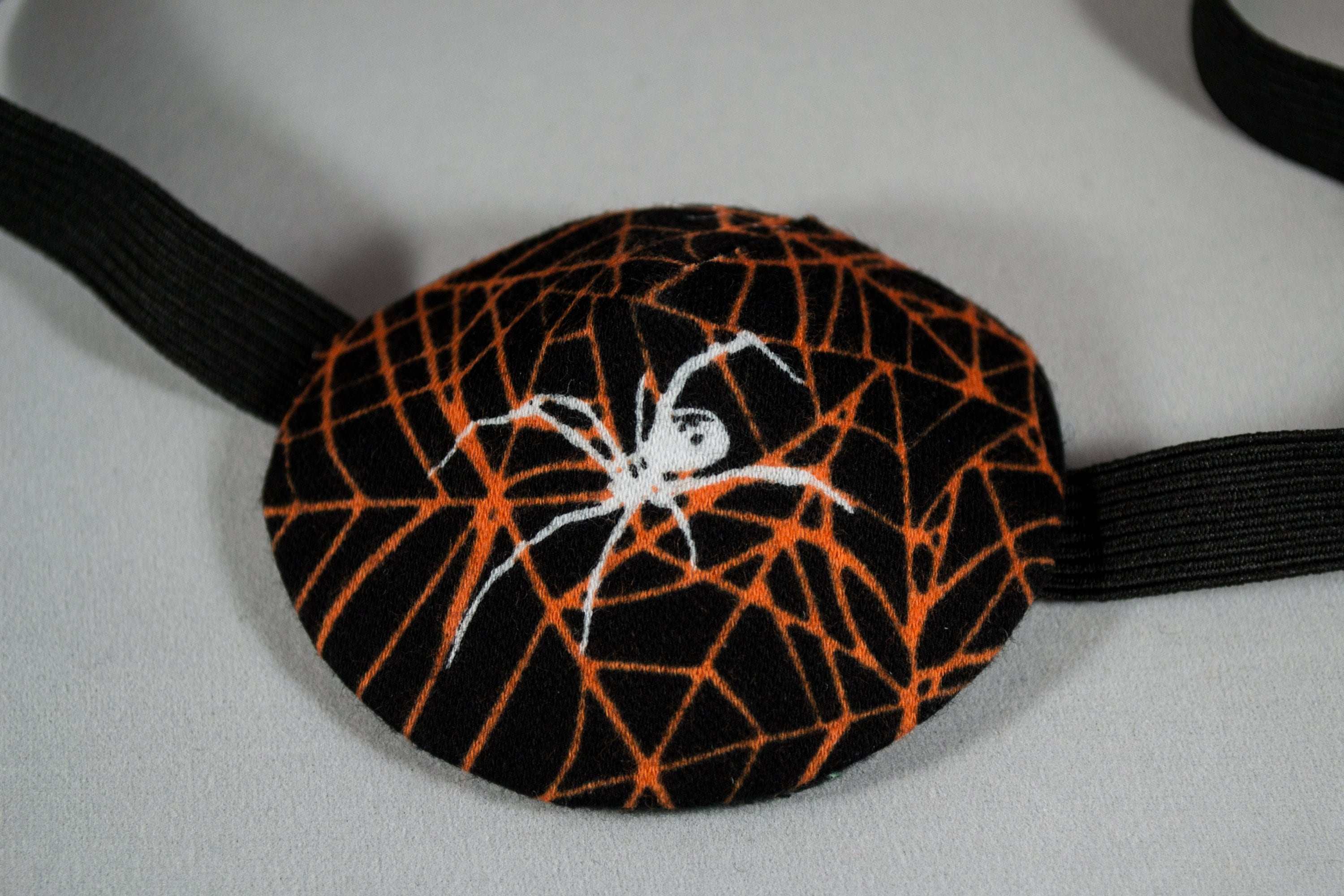 Spider Web Adult Halloween Fabric Eyepatch, Cosplay, Costume, Vision ...