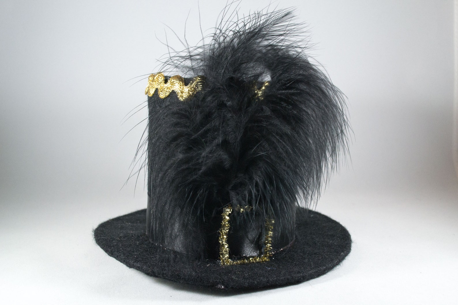 Pilgrim Mini Hat/ Fabric Hat/ Top Hat/ Thanksgiving Hair Accessory ...