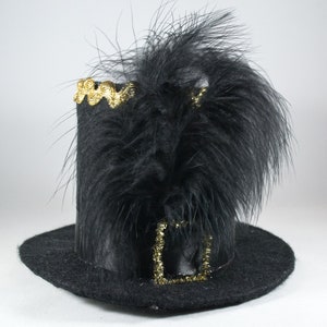 Pilgrim Mini Hat/ Fabric Hat/ Top Hat/ Thanksgiving Hair Accessory ...