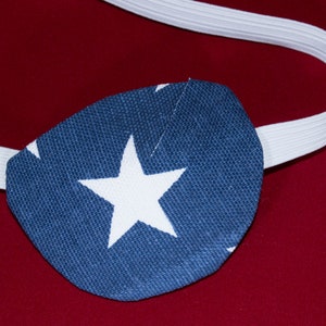 Star Fabric Eyepatch Fourth of July Eye Patches Vision | Etsy