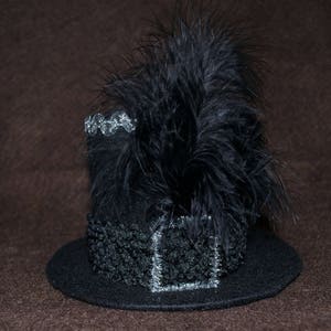 Pilgrim Mini Hat/ Fabric Hat/ Top Hat/ Thanksgiving Hair - Etsy