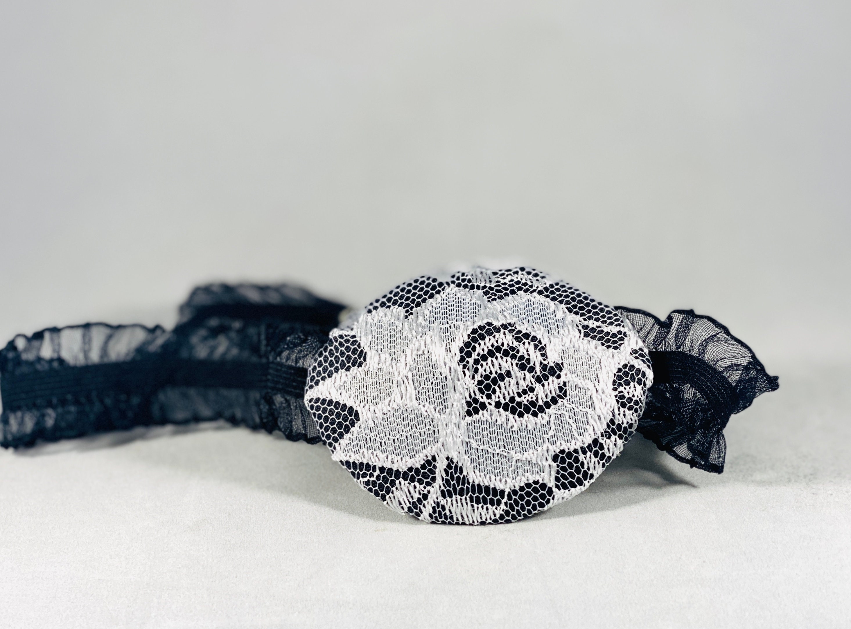 Lace Fabric Adult Eyepatch Handmade/ Vision Accessory/ - Etsy UK