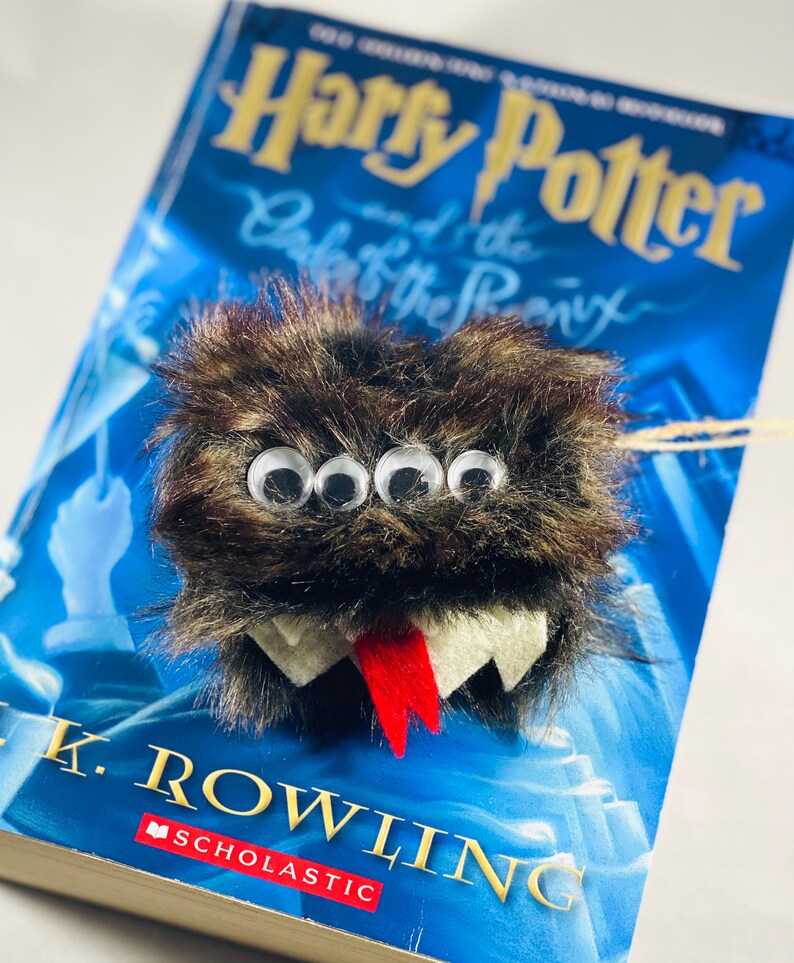 Magical Monster Book Ornament Handmade Tree Decoration Spell - Etsy