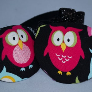 Owl Fabric Handmade Adult Eyepatch, Unisex Adult Eyepatch, Pirate Patch ...