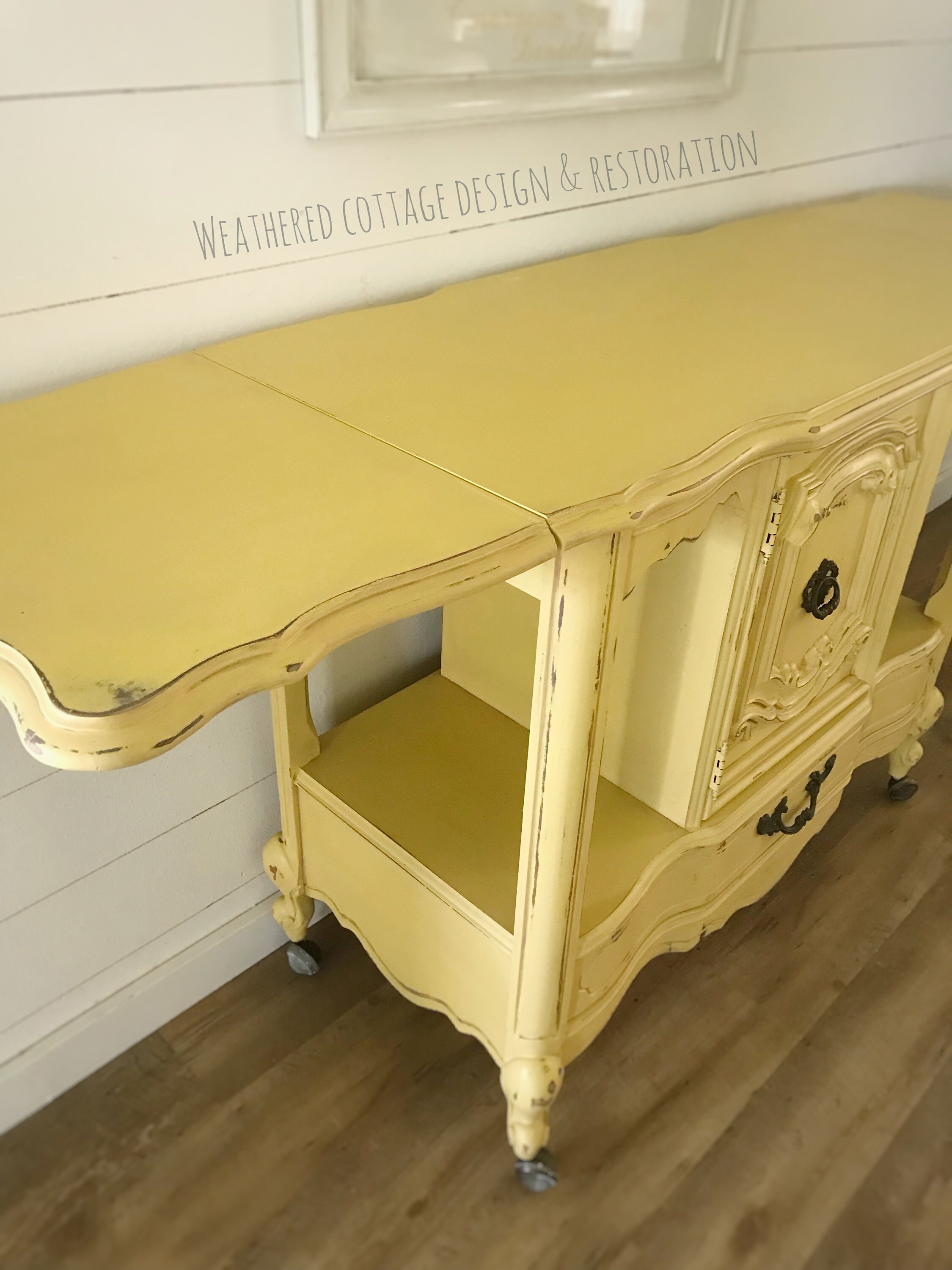 SOLD! French Provincial Kitchen Island/server, French Country Kitchen ...