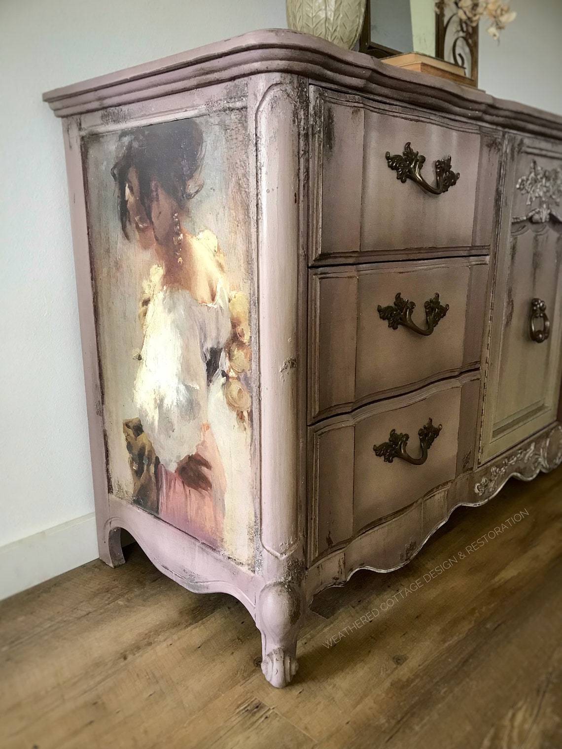 SOLD! One of a Kind, Vintage, Mid Century French Provincial Dresser ...